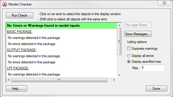 Troubleshooting MODFLOW - Aquaveo & Water Resources Engineering News