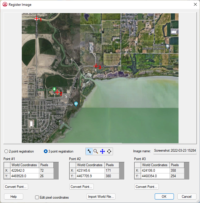 Registering an Image in XMS - Aquaveo & Water Resources Engineering News